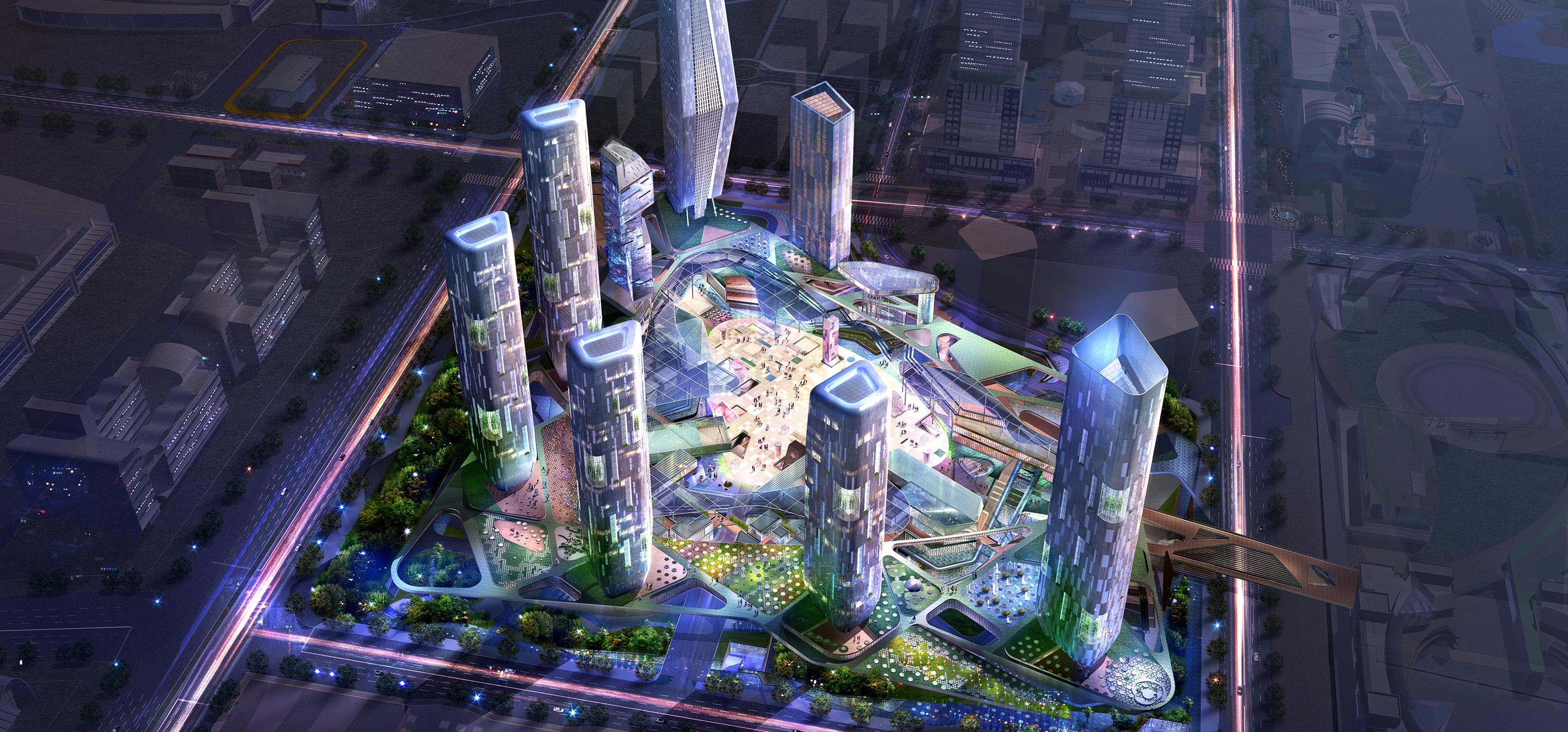 HallyuWorld MXD District Zone 2 | PROJECT | HAEAHN Architecture