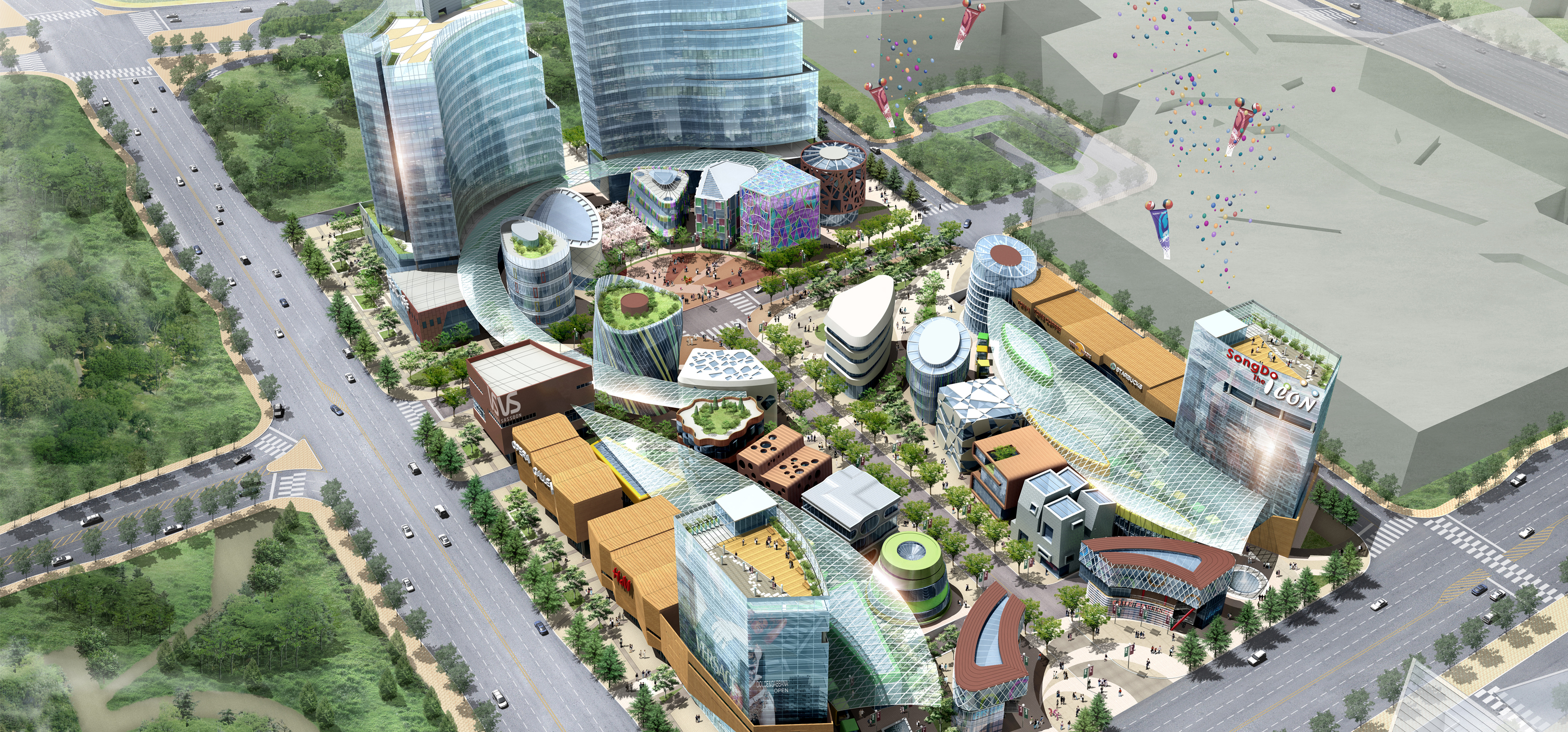 Songdo Development Block SD 5, 6 & 7 | PROJECT | HAEAHN Architecture