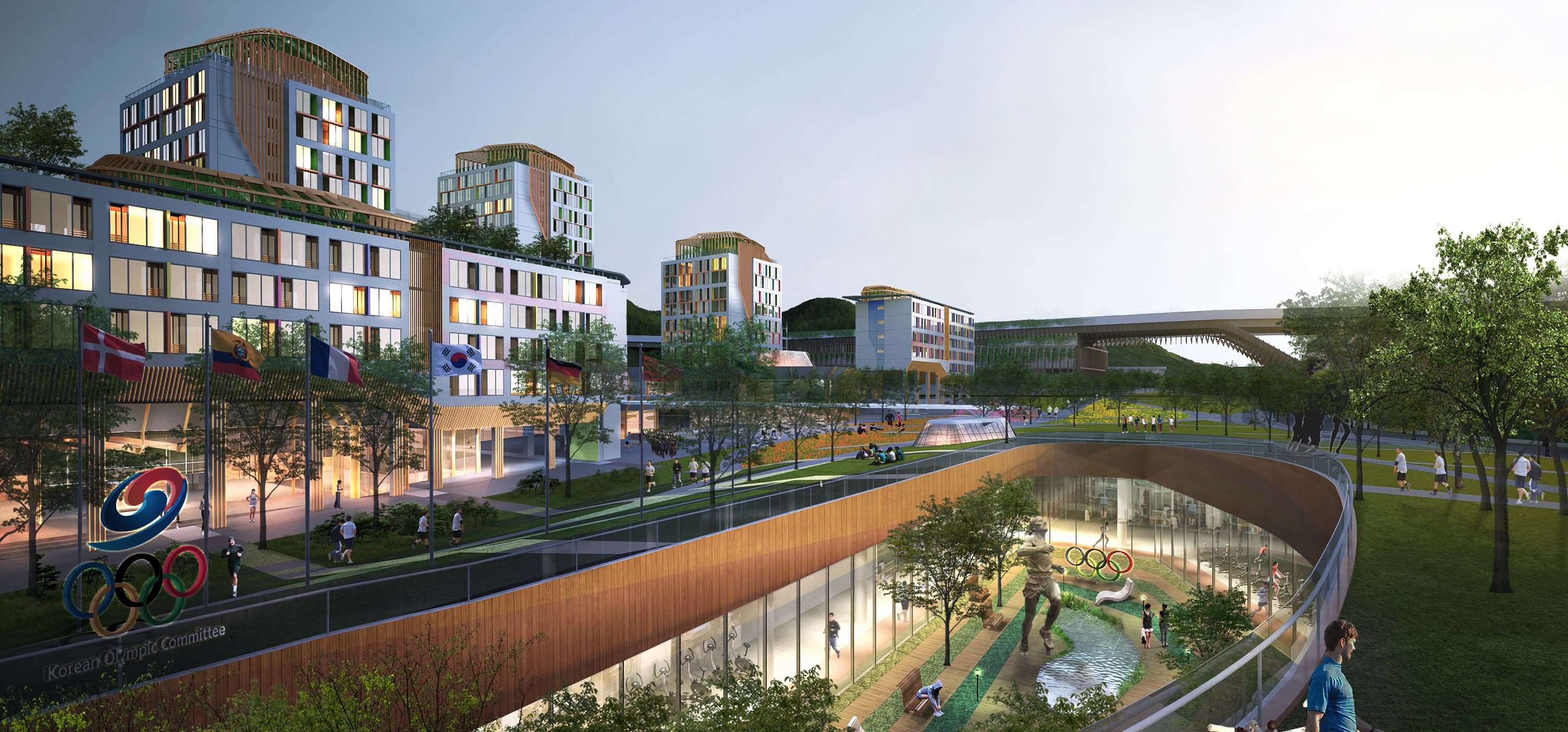 Jincheon National Training Center Phase 2 | PROJECT | HAEAHN Architecture