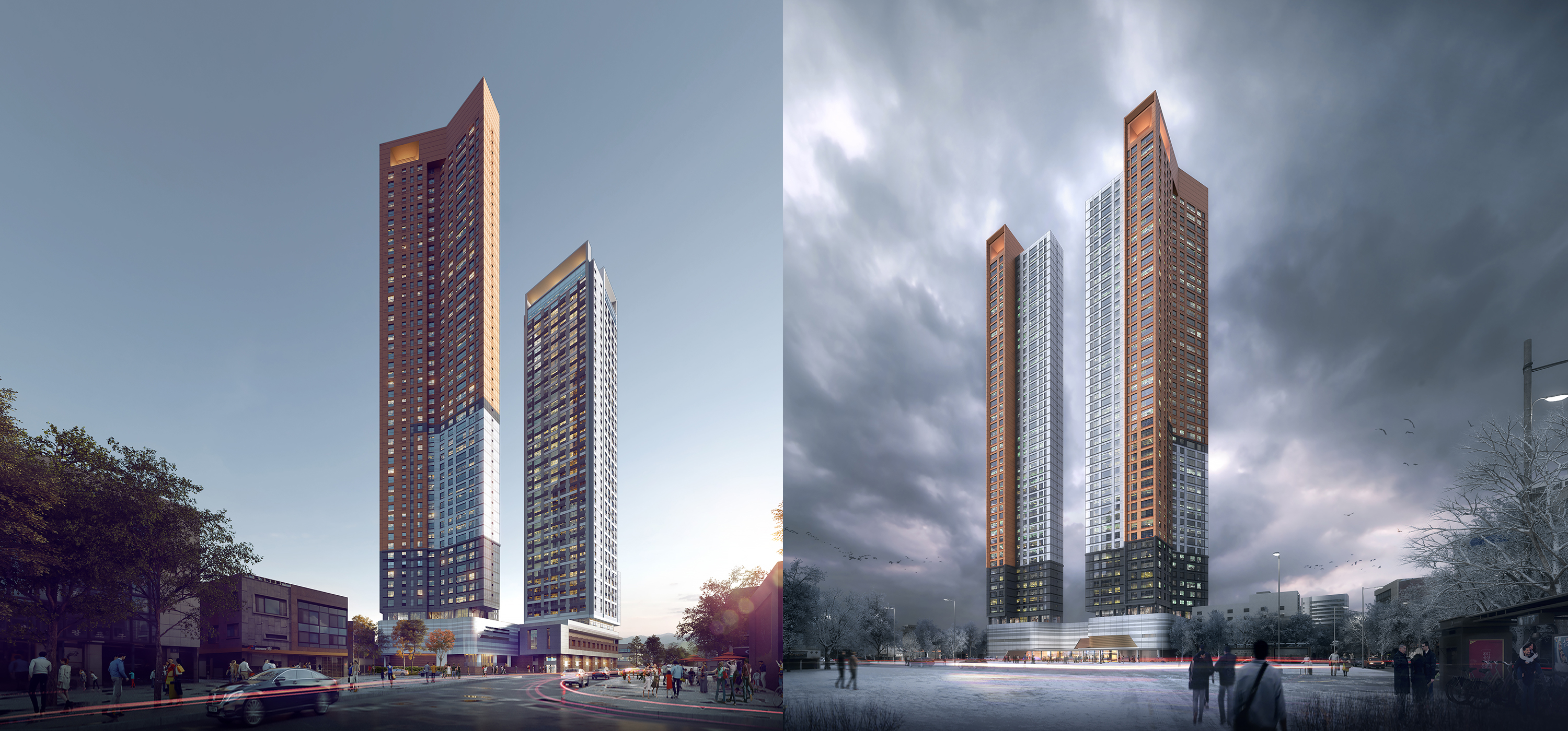 Ulsan Namgu Muge-dong Mixed-Use Building | PROJECT | HAEAHN Architecture