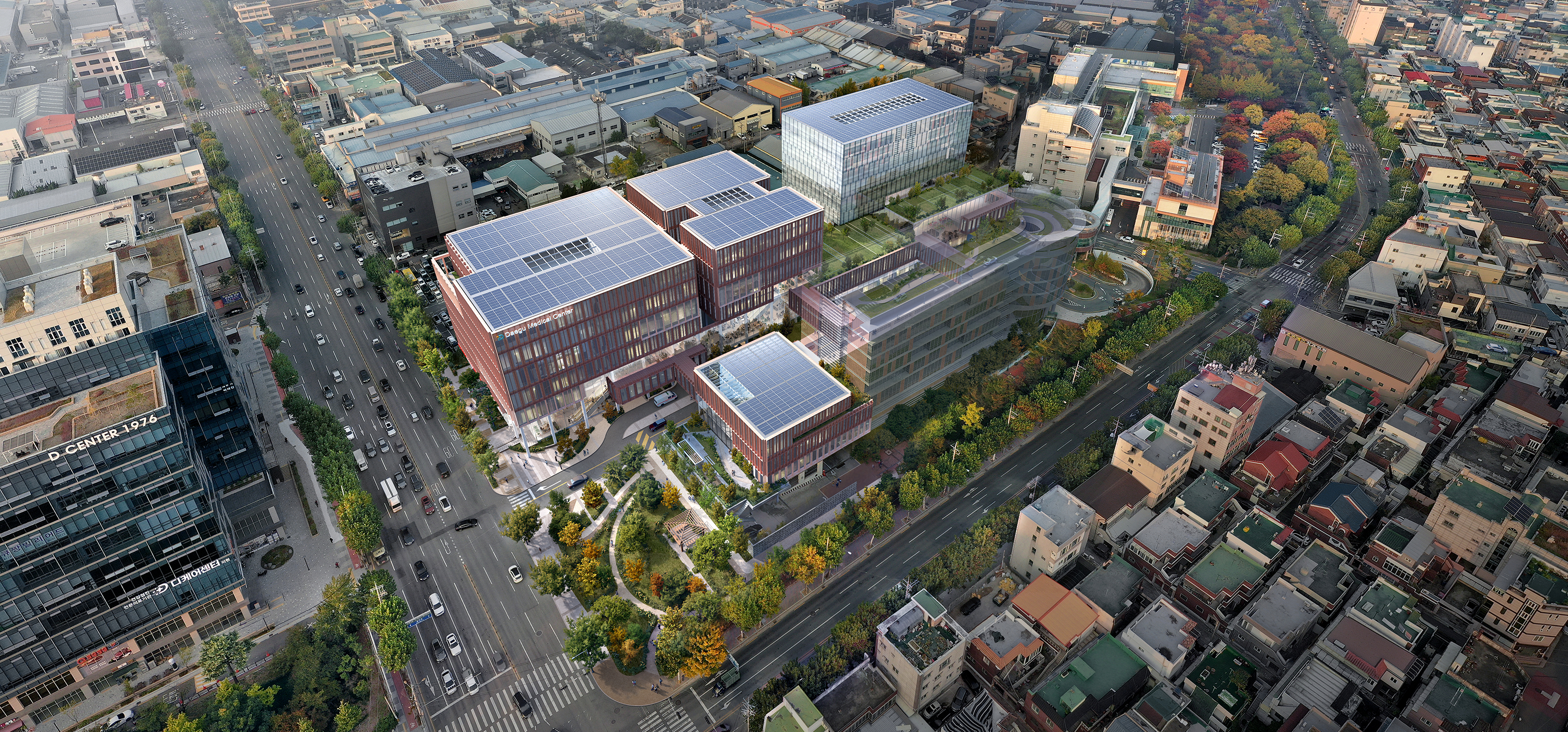 Construction of the Daegu Medical Center Integrated Outpatient Center ...
